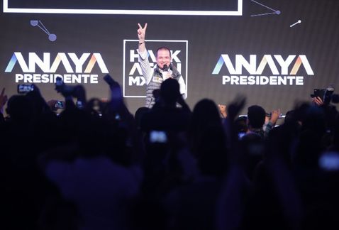 Rodeado de jóvenes, Anaya arranca campaña electoral | Telediario México
