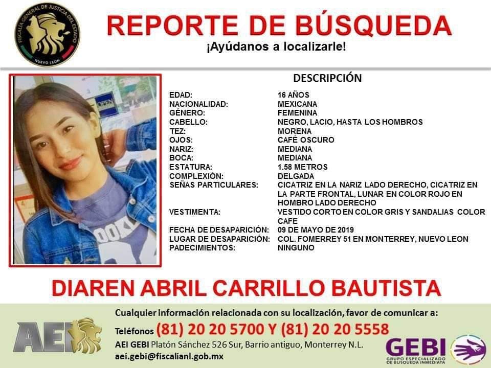 Diaren Abril Carrillo Bautista | Telediario México