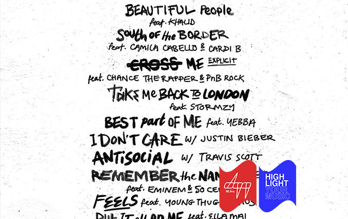 Ed Sheehan muestra por fin todas las colaboraciones de su disco ...