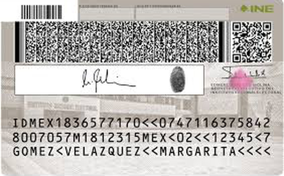 Códigos QR en credencial de elector, a partir de diciembre: INE ...