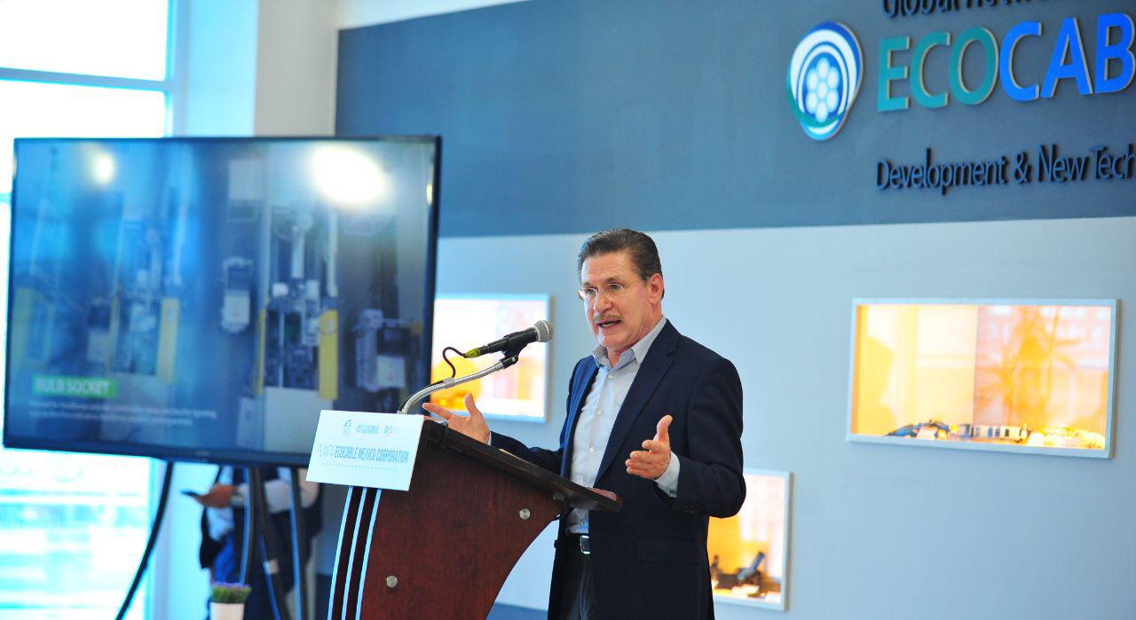 Inaugura Gobernador planta ECOCABLE en el CLID | Telediario México