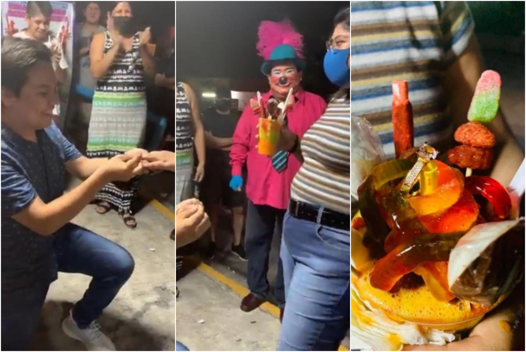 Realizan propuesta de matrimonio en los 'Vasos Locos' de Pompo ...