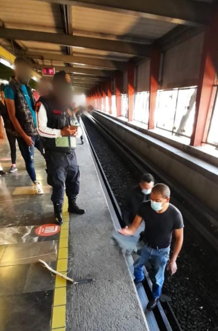 Metro corta la energía en estación Potrero para recuperar una muleta ...
