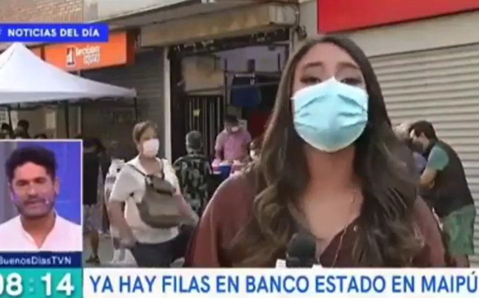 VIDEO: Reportera pasa incómodo momento en plena transmisión en vivo por ...