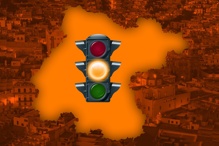 Pasa Guanajuato a semáforo naranja con alerta | Telediario México