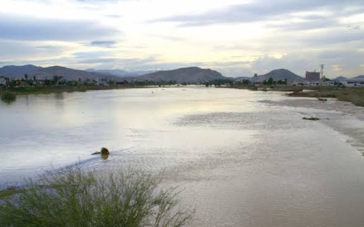 Comienza a rodar agua en el Río Nazas; canales de riego pronto lucirán ...
