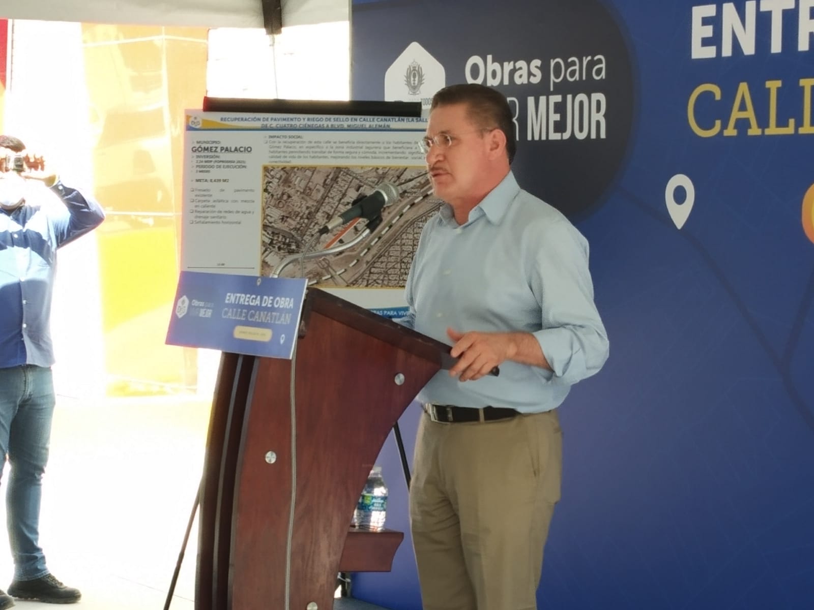 José Rosas Aispuro Torres se comprometió a seguir apoyando a los ...