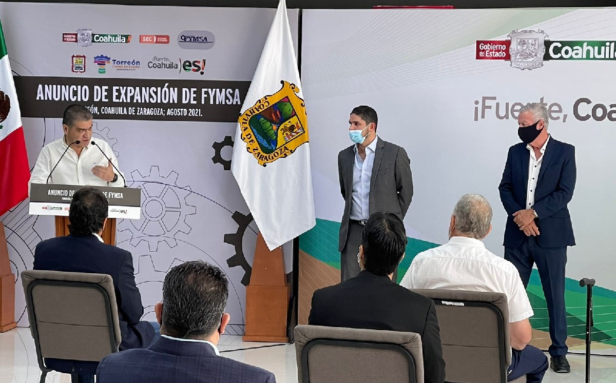 MARS anuncia la expansión de empresa FYMSA en La Laguna | Telediario México