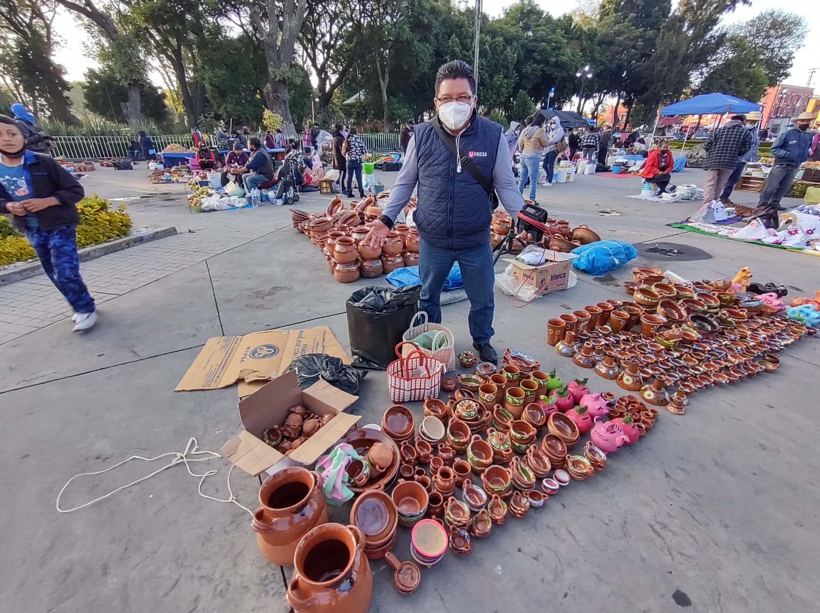 Hoy sí hay "Día del Trueque" en San Pedro Cholula | Telediario México