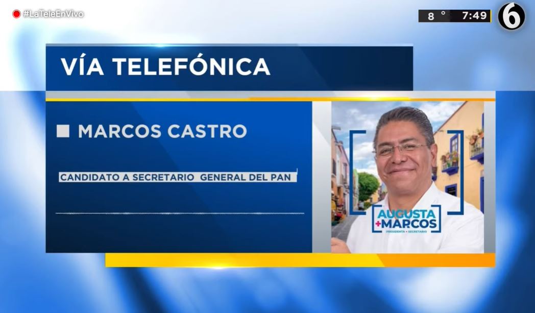 "A pesar de nueva resolución del TEE, estamos seguros que vamos a ganar": Marcos Castro ...