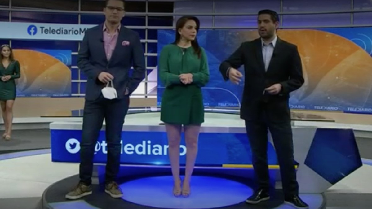 Telediario con Miguel Karcz, Débora Estrella y Rodrigo Rico, 5 de ...