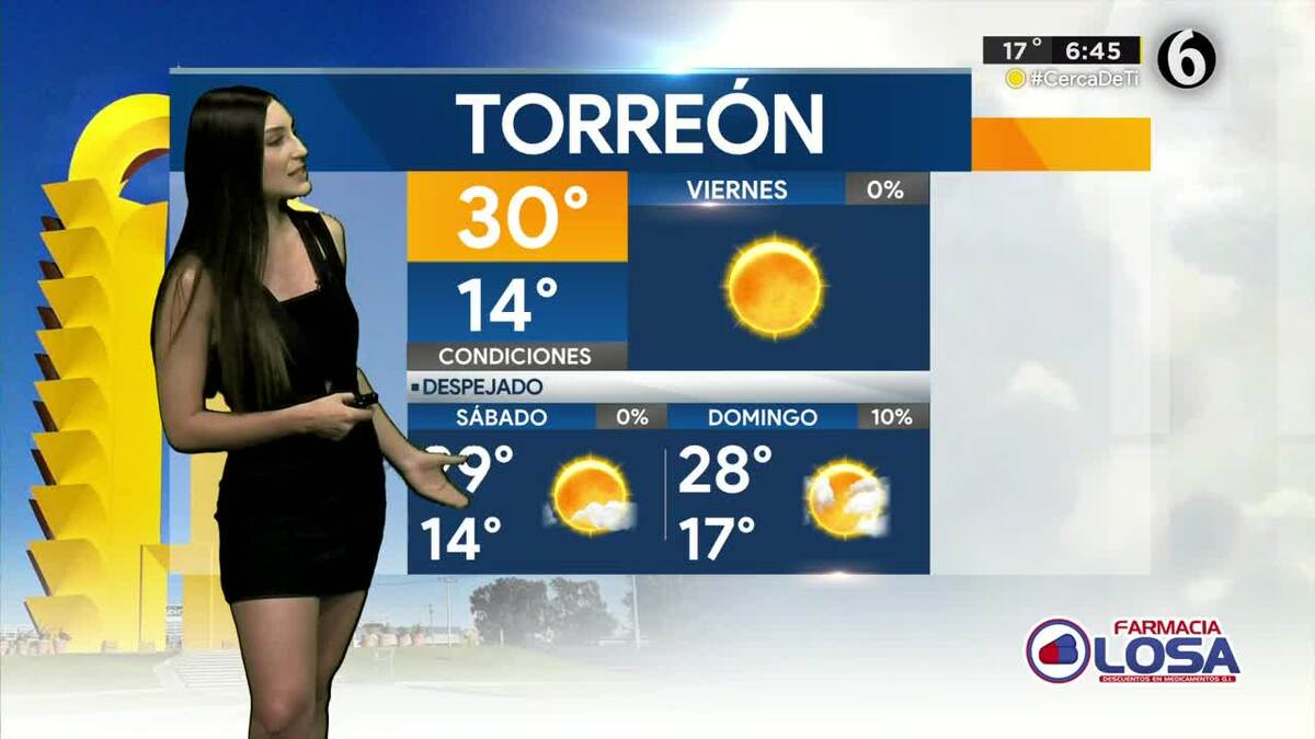 Clima en Torreón HOY 29 de septiembre de 2022| Telediario México