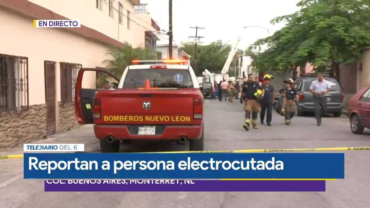Persona Electrocutada Atiende Protección Civil Caso De Persona