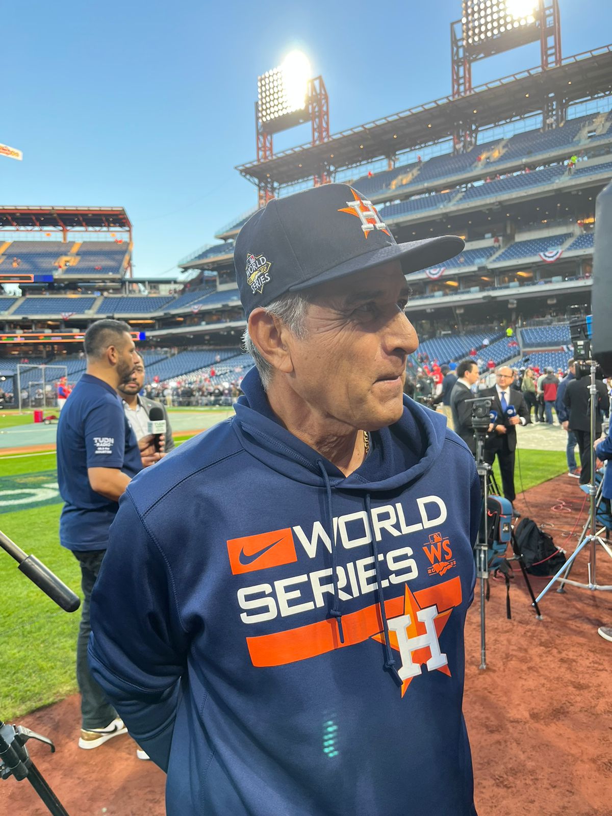 Coach de primera base de Houston vive un sueño en la Serie Mundial ...