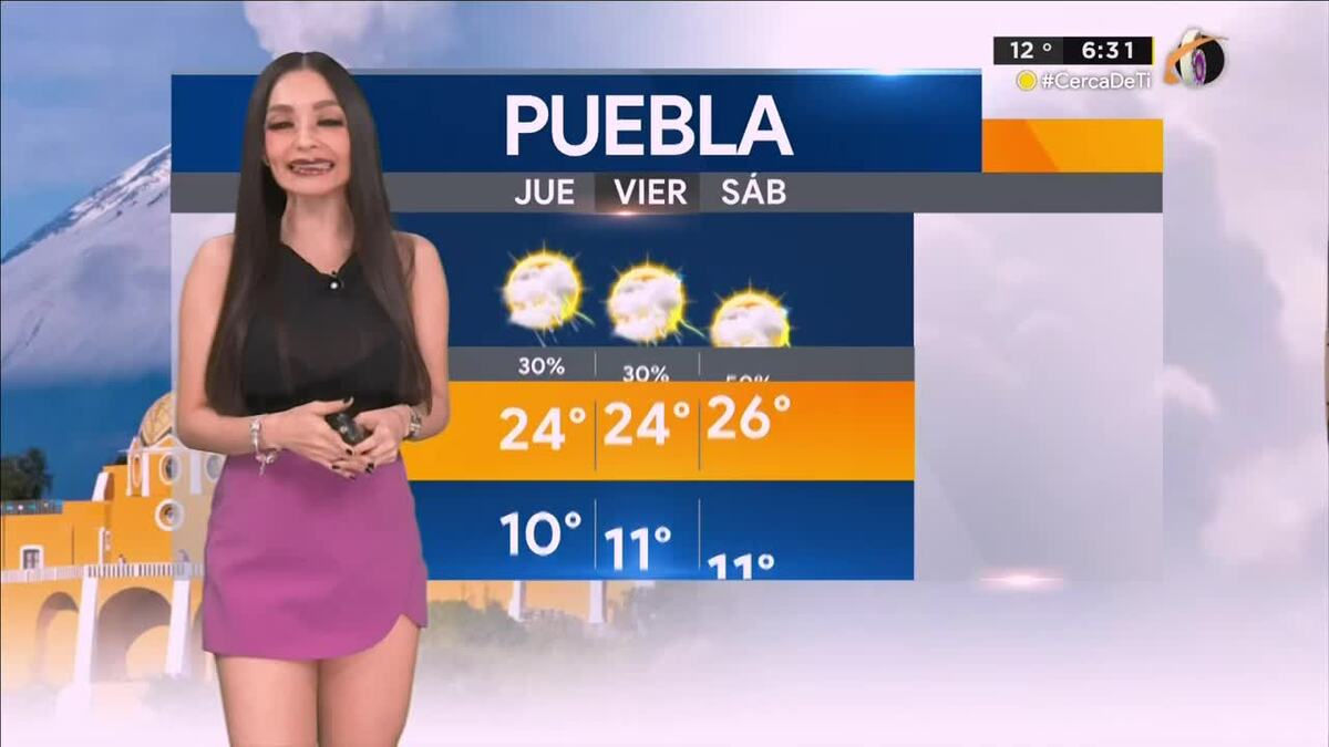 Clima en Puebla HOY 2 de noviembre 2022| Telediario México