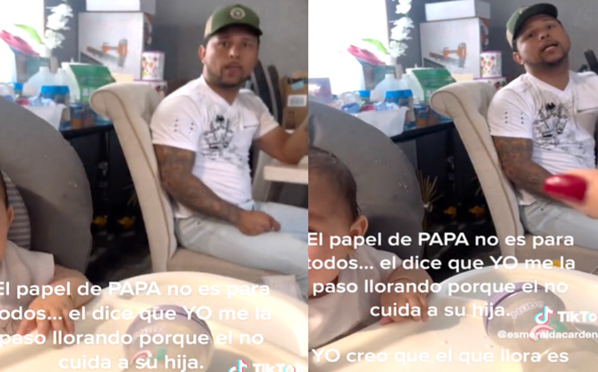 Mujer exhibe que al papá de su hija porque no quiere cuidarla| Telediario México