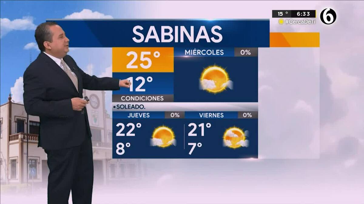 Pronóstico del tiempo para Saltillo, 18 de enero de 2023| Telediario México