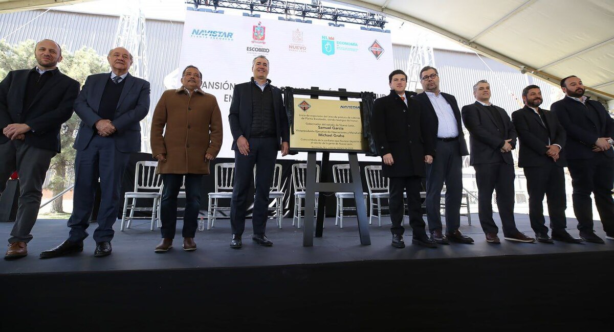 Empresa Navistar anuncia inversión de 120 mdd en planta de Escobedo ...