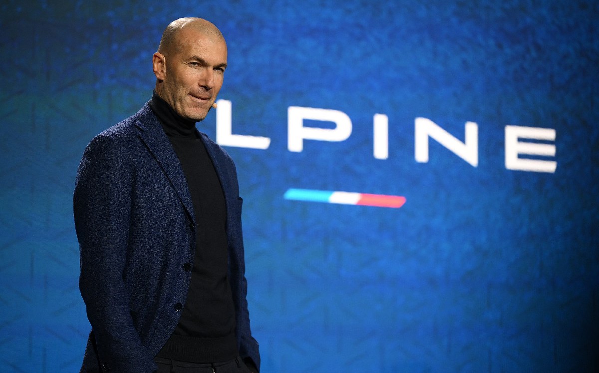 Zinedine Zidane se convierte en nuevo embajador de la escudería Alpine ...