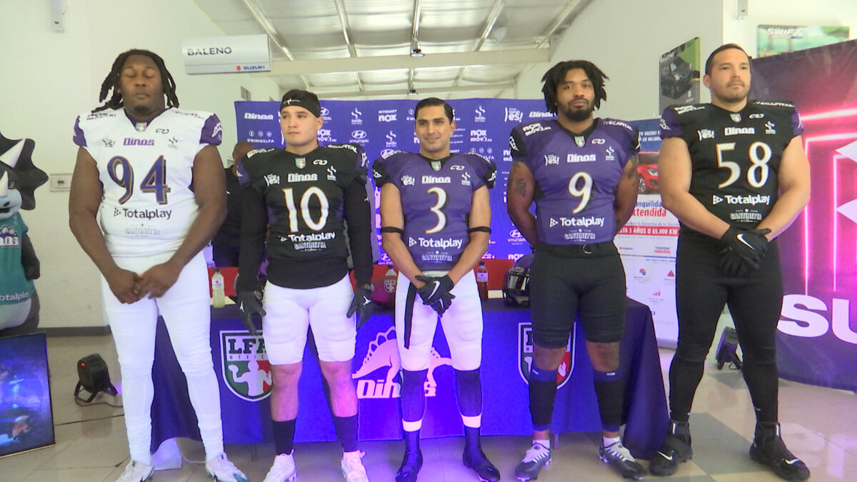 En Saltillo, Dinos se preparan para inicio del torneo LFA México 2023 ...