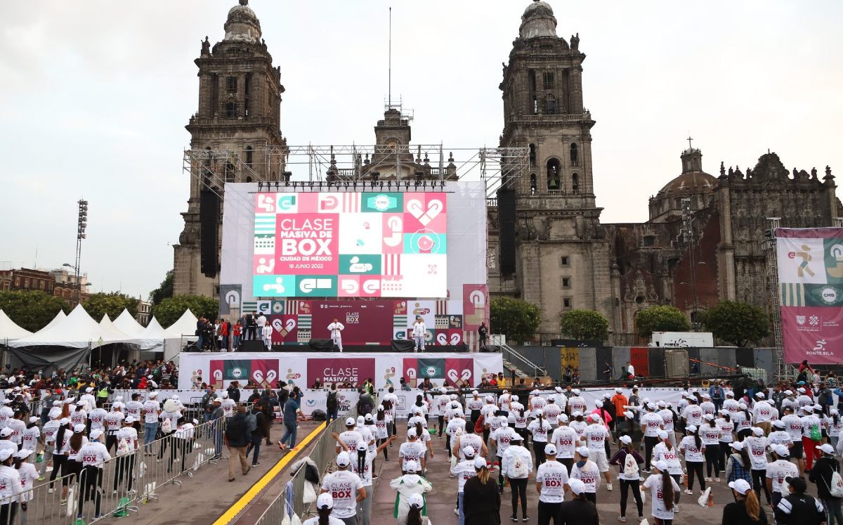 Clase masiva de box 2023 en CdMx: día y lugar| Telediario México