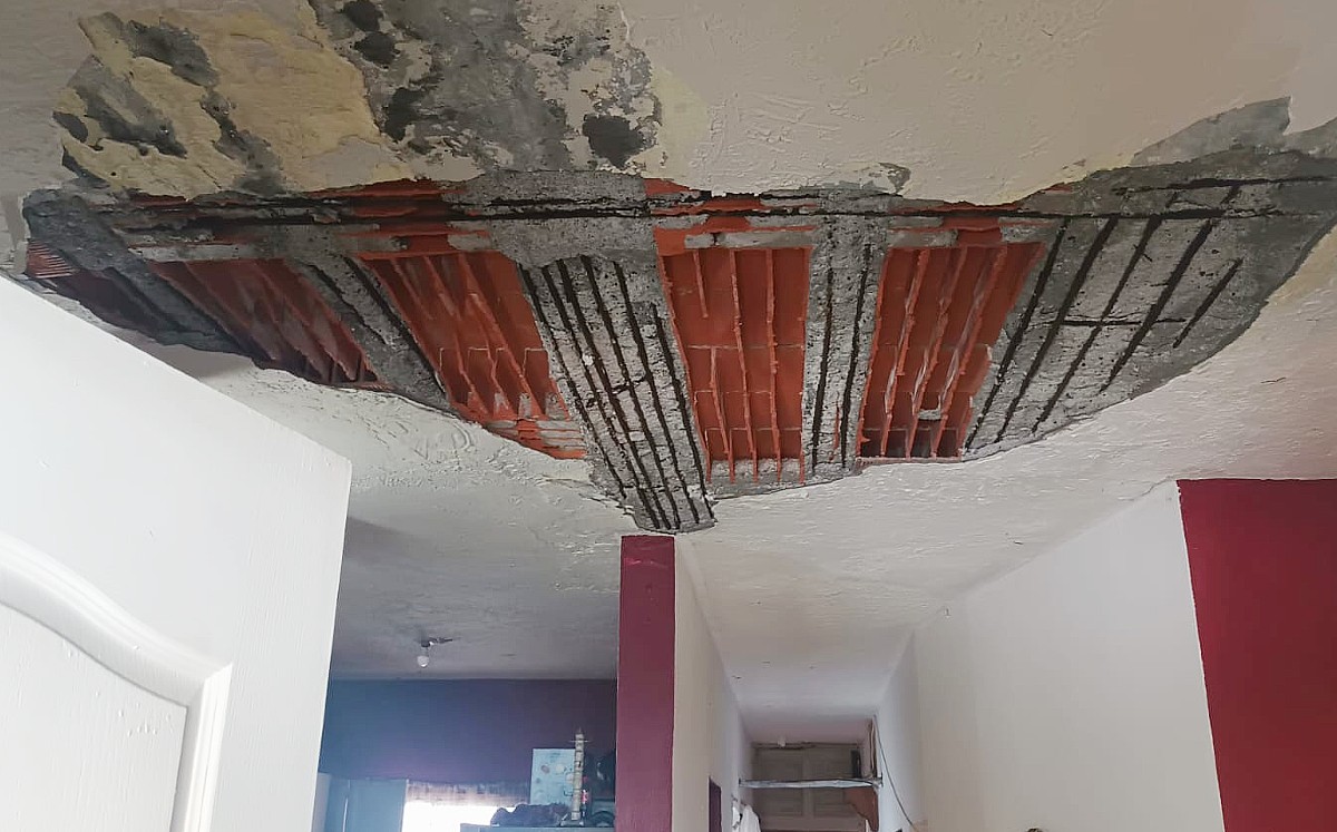 Techo de vivienda cae y deja dos personas lesionadas en Guadalupe, NL ...