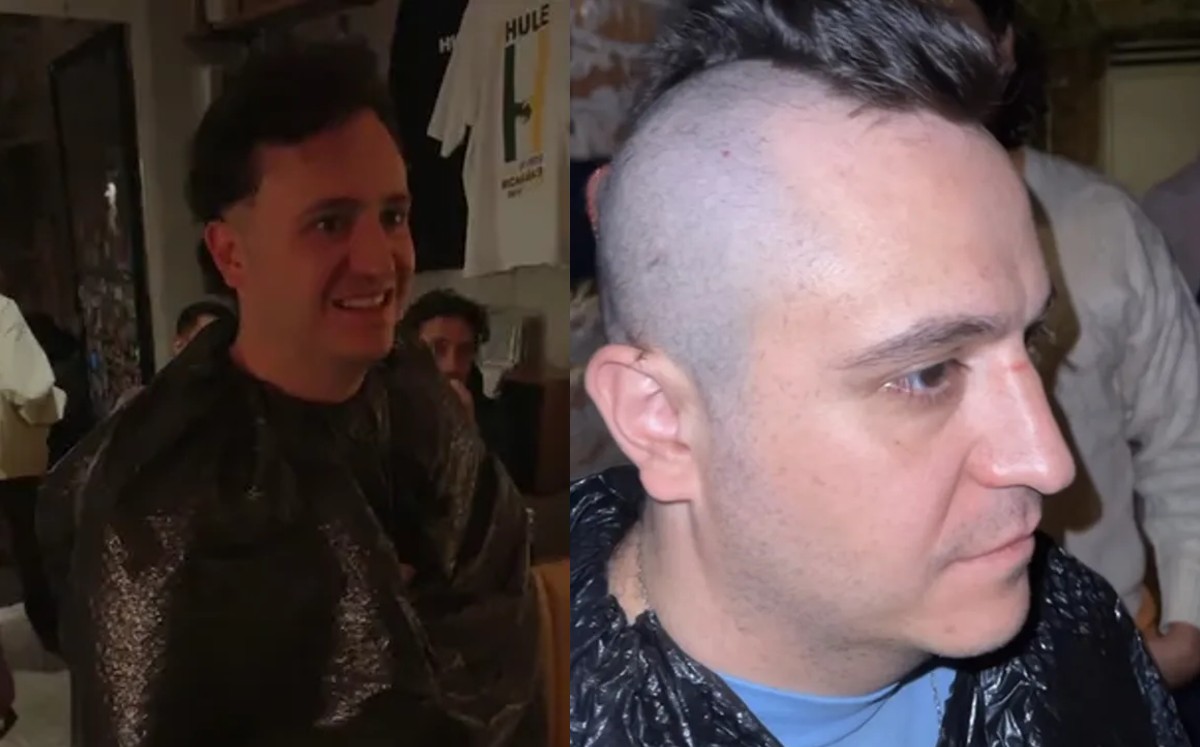 Ricardo O'Farril se rapa en transmisión en vivo | VIDEO| Telediario México