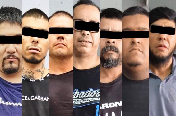 Detienen A 7 Hombres Por Disparos Desde Autos En Apodaca Telediario México
