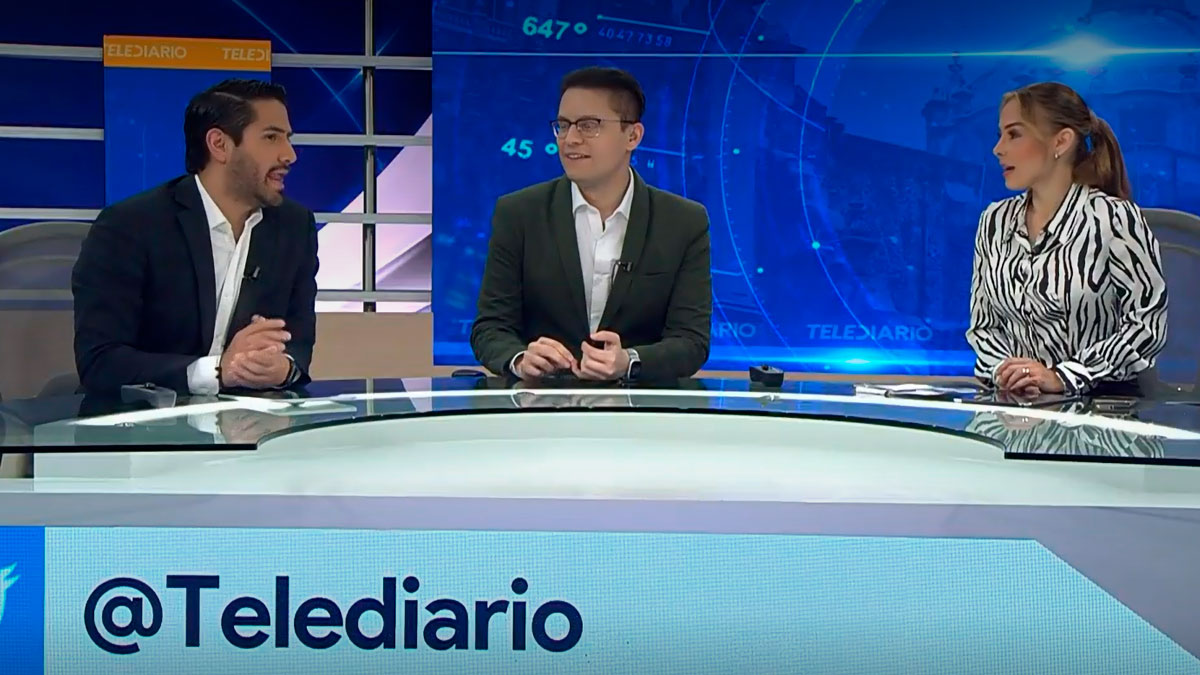 Telediario Fin de Semana con Miguel Karcz, Débora Estrella y Rodrigo ...