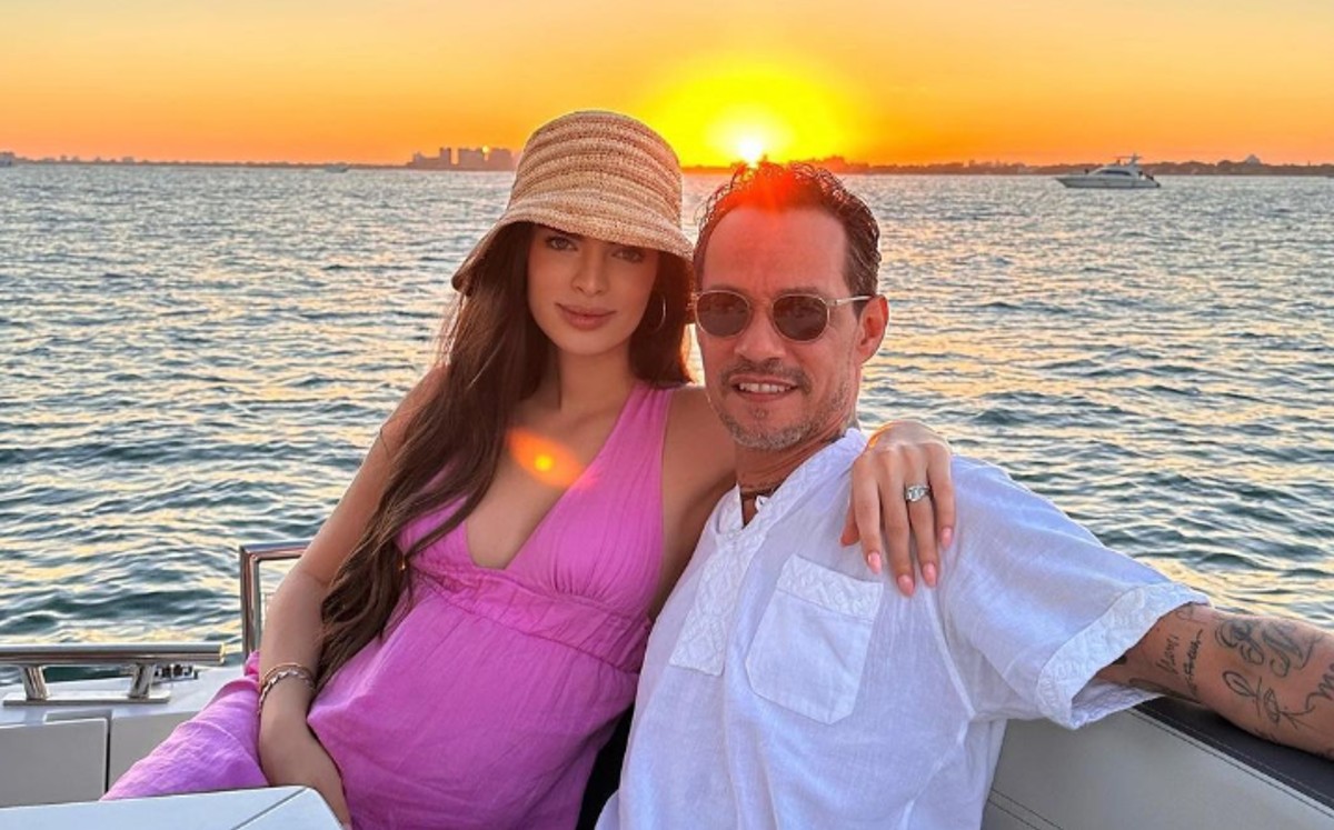 Marc Anthony y Nadia Ferreira anuncian el nacimiento de su bebé| Telediario México