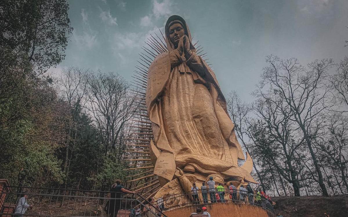Virgen de Guadalupe más grande del mundo: así luce en Edomex ...