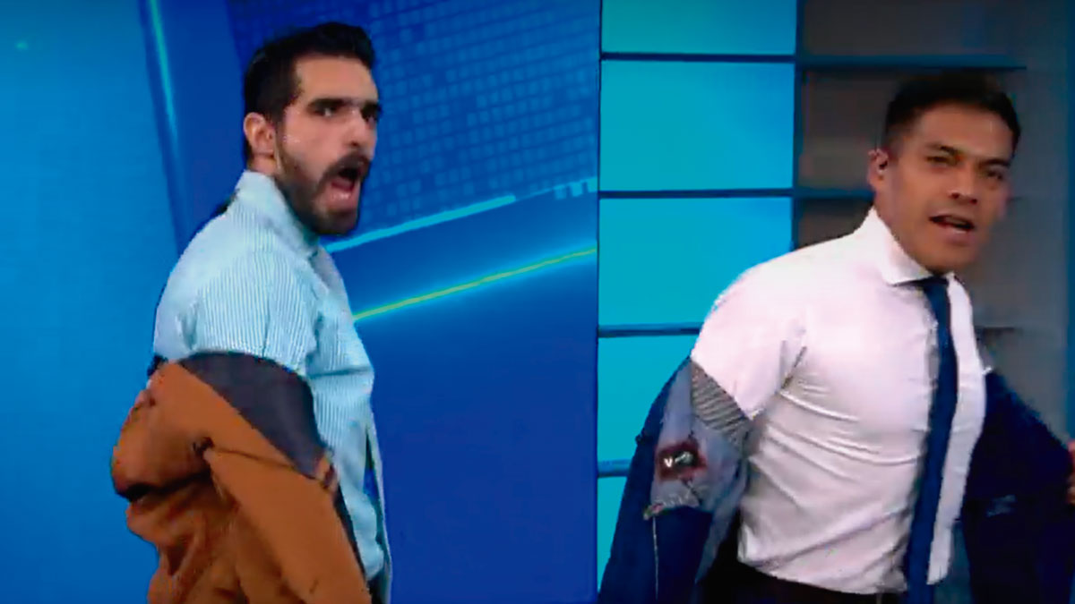 David Medrano realiza baile 'sexy' en noticiero EN VIVO| Telediario México