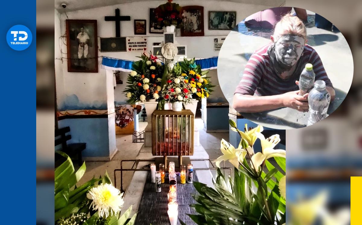Visitan a Niño Fidencio en comunidad Espinazo en Mina, Nuevo León ...