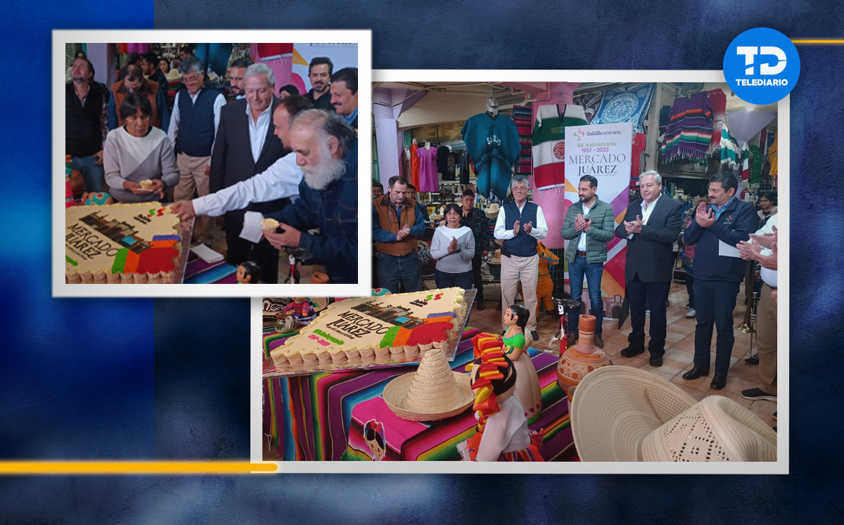 Mercado Juárez en Saltillo celebra su 66 aniversario| Telediario México