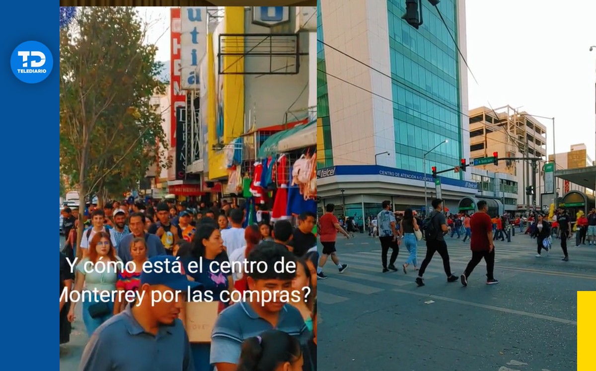 Así luce el Centro de Monterrey en época decembrina | VIDEO| Telediario ...