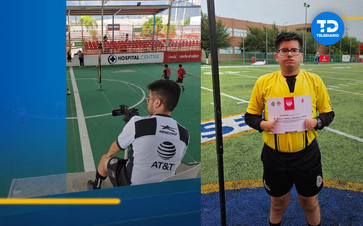 Regio con síndrome de moebius sueña ser árbitro profesional de fútbol ...