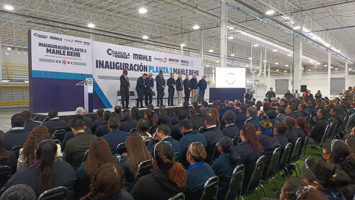 Mahle inaugura nueva planta en Ramos Arizpe| Telediario México