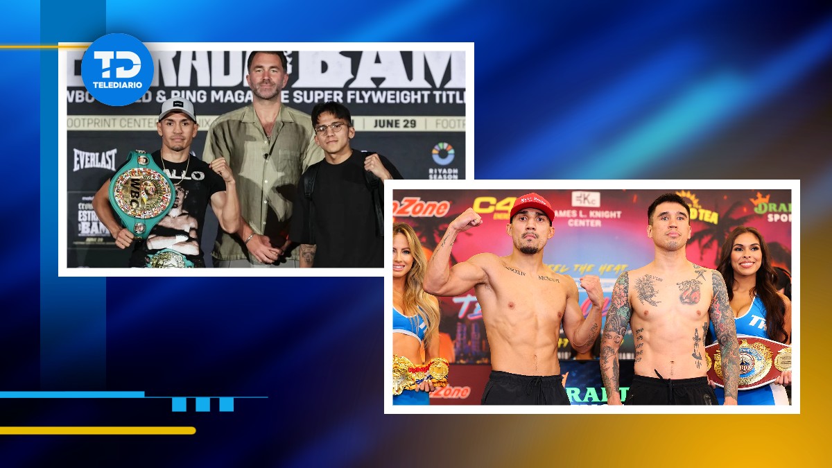 Peleas de box HOY 29 de junio: horarios y dónde ver EN VIVO cartelera| Telediario México