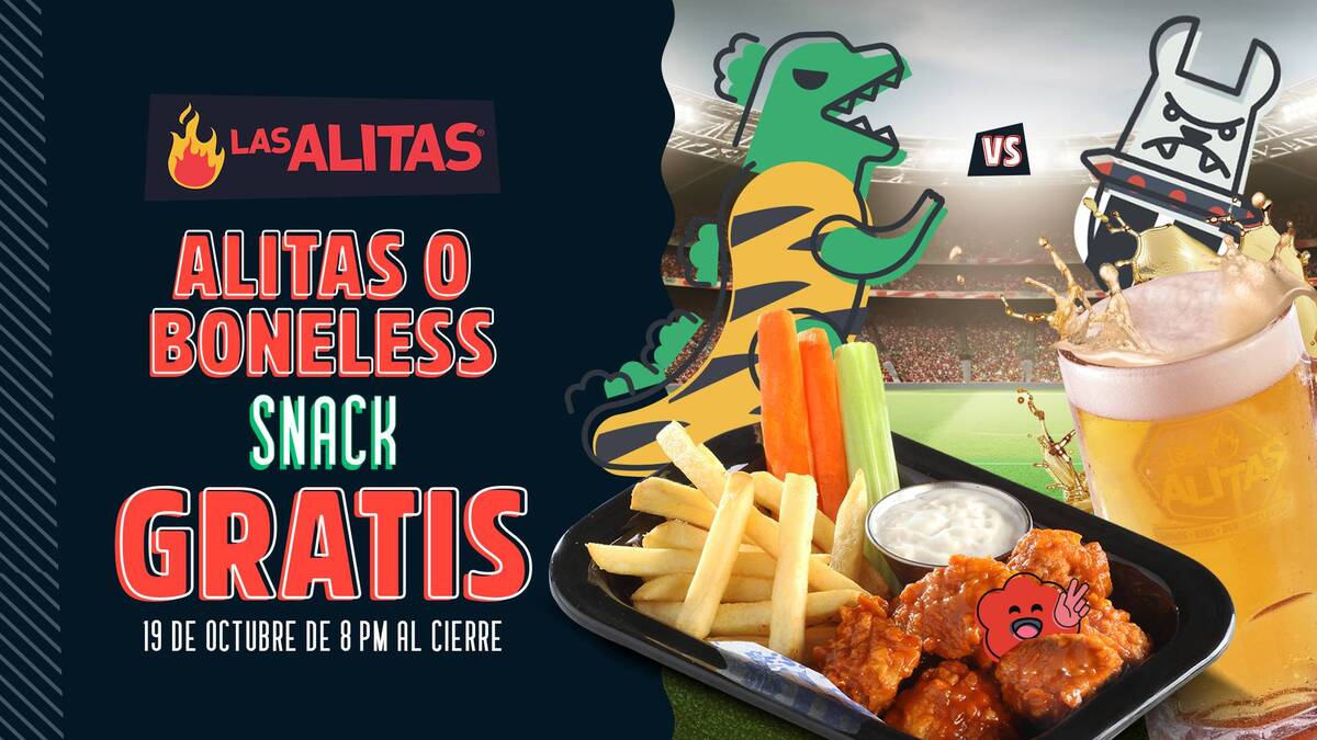 “Las Alitas” lanza promoción de Alitas o Boneless gratis| Telediario México