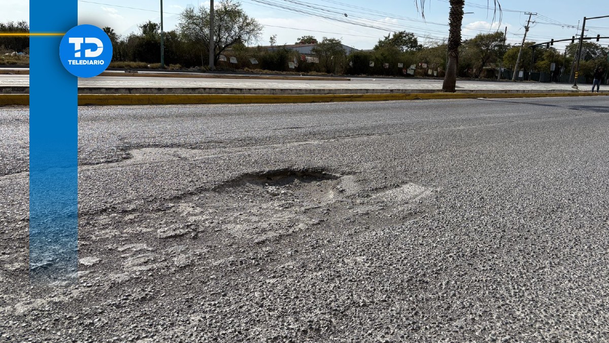 Monterrey: Mal estado de avenida Ruiz Cortines afecta vialidad ...