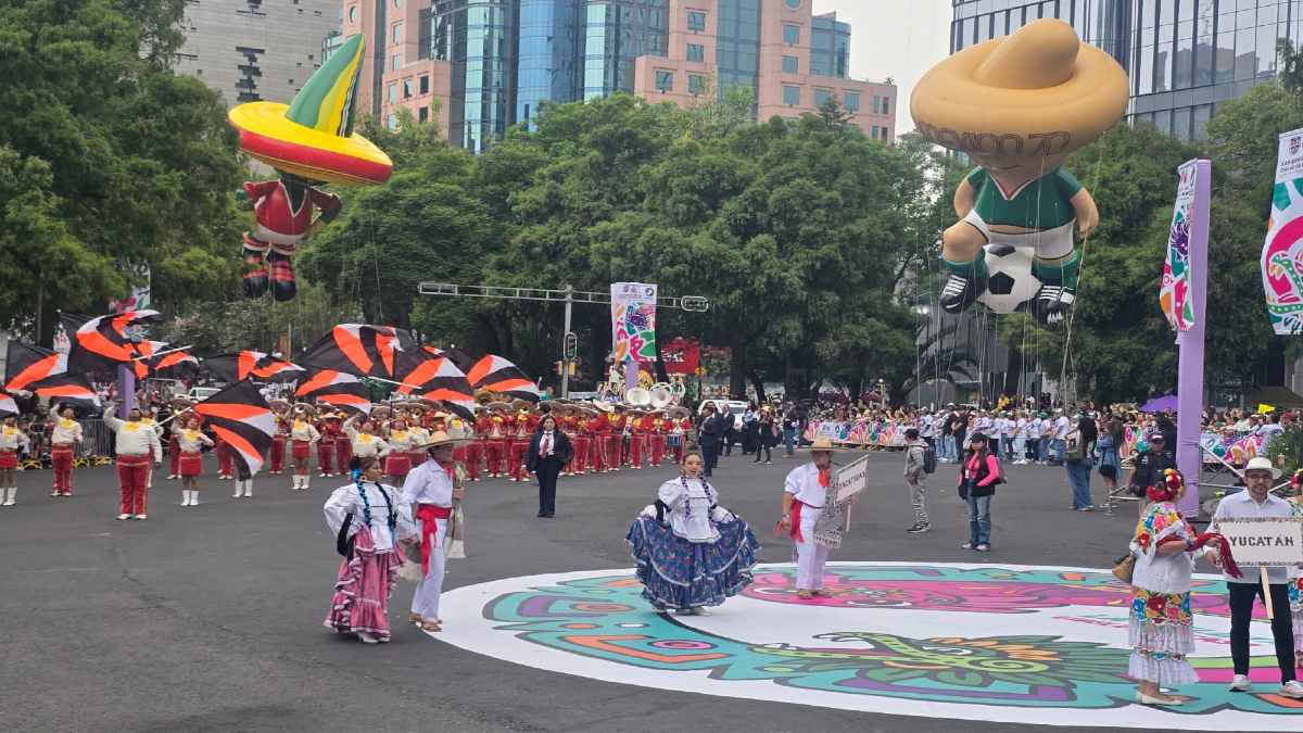 Gran Desfile Mundialista 2026 CdMx: Así se vivió Paseo de la Reforma ...